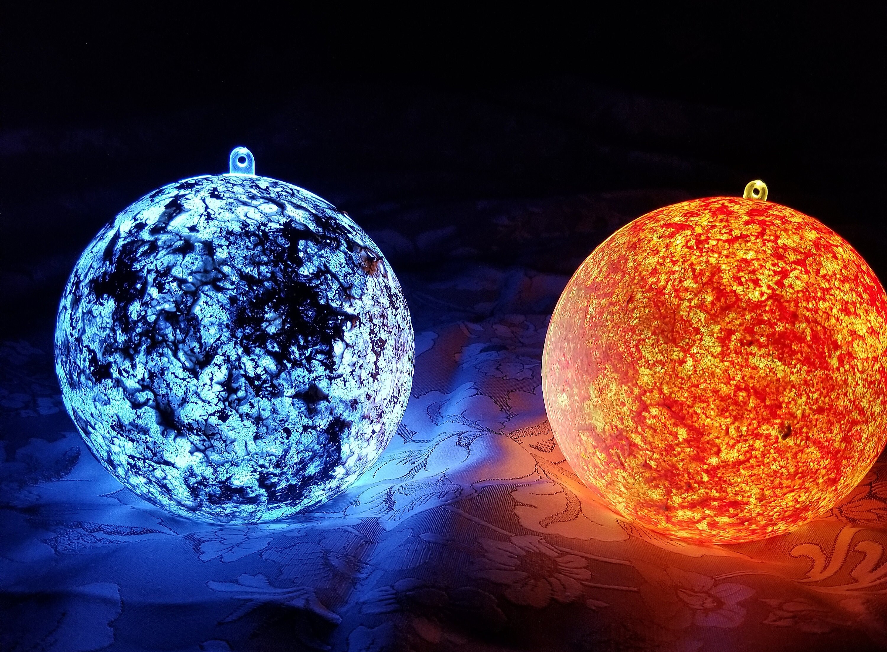 Planets Made to order 100mm hand painted planets set of 6 | Etsy