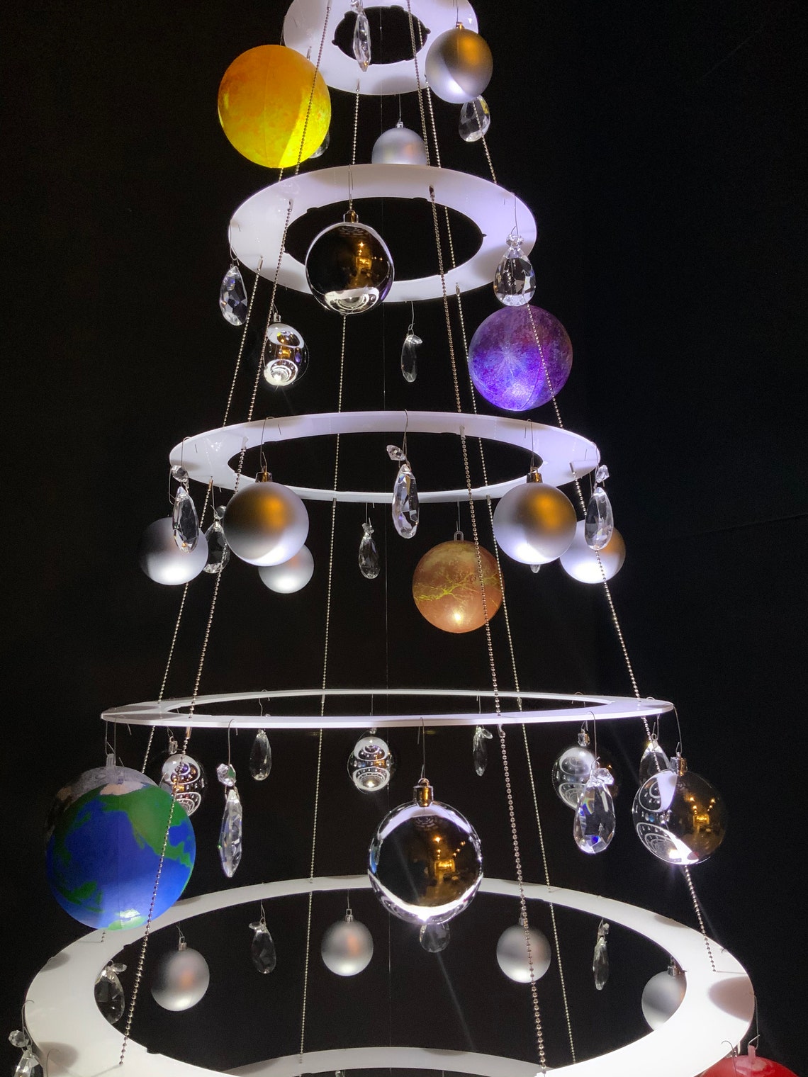 Planets Made to order 100mm hand painted planets set of 6 | Etsy