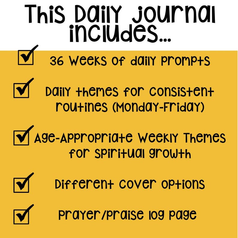 Daily Bible Journal, Morning Work, Beginning of the Year, ENTIRE Year ...