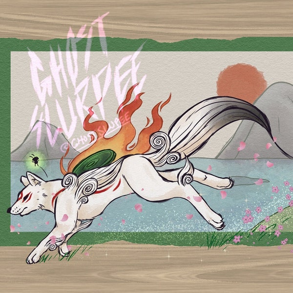 Okami Art Print - Etsy
