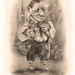 Hoggle Labyrinth Collection signed print | Etsy