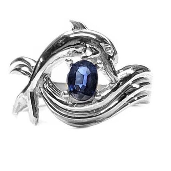Dolphin Ring - Etsy