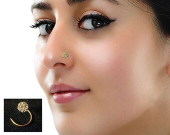 Ethnic nose jewelry | Etsy