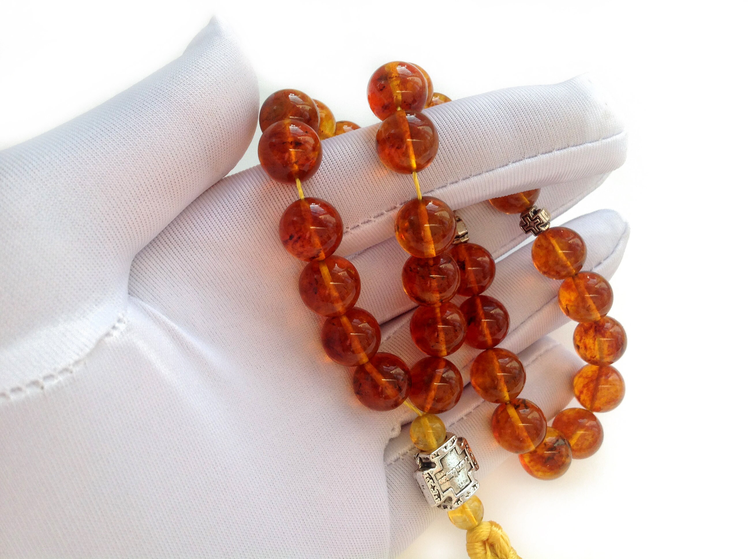 Baltic Amber Rosary 30 Natural Amber Prayer Beads of Round | Etsy