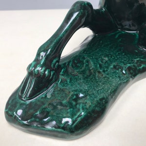 S R Bonome Paris Large Ceramic Resting Deer Sculpture. - Etsy