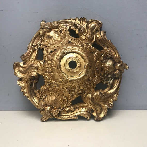 1.4kg Extra Large Antique French Ceiling Canopy Plate Rosette - Etsy