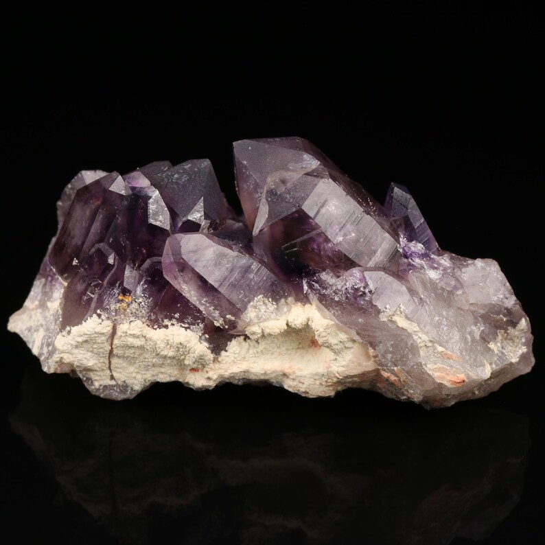 Amethyst Incl Quartz Cluster on Matrix, Brandberg Mnt, Erongo, Namibia ...