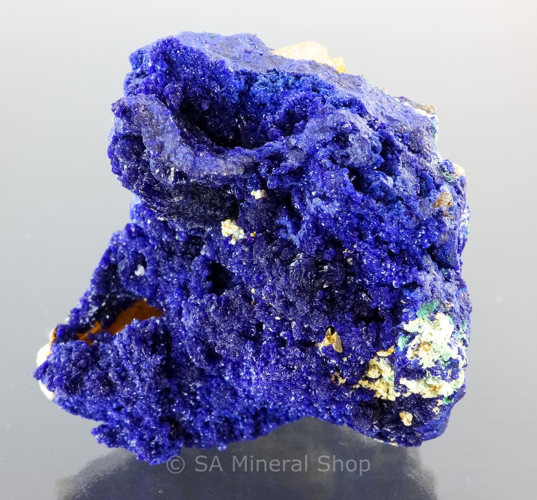 Blue Azurite Blade Spheres on Matrix, Tschudi Mine, Namibia - Etsy