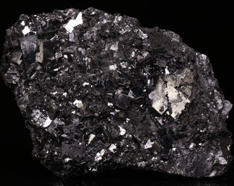 Ettringite and Gaudefroyite on Matrix, N'chwaning II, Northern Cape ...