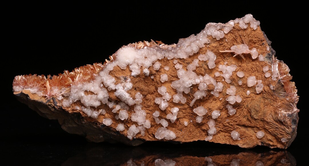 Inesite, Calcite and Baryte on Matrix, N'chwaning II, Northern Cape ...
