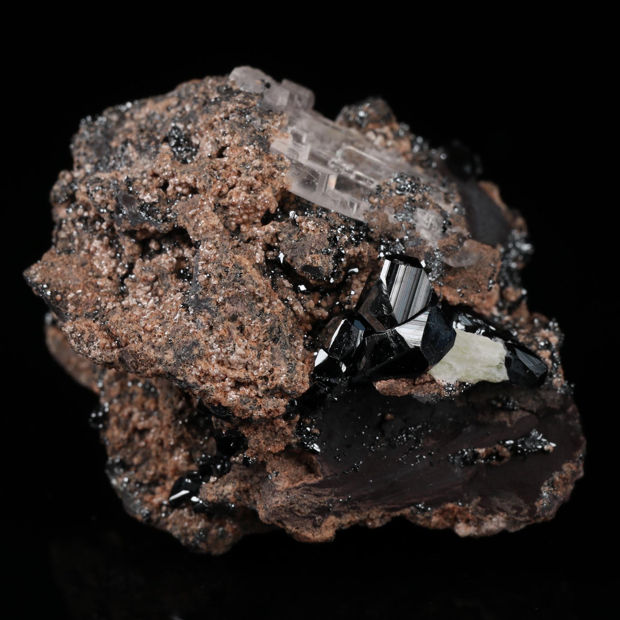 Hematite on Matrix, N'chwaning II, Kalahari Manganese Field, South ...