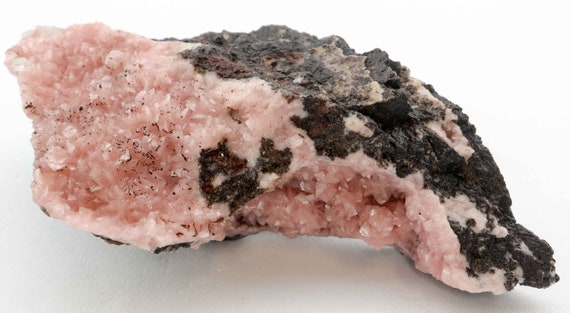 Rhodochrosite Rhombs on Manganese Wessels Mine South Africa - Etsy
