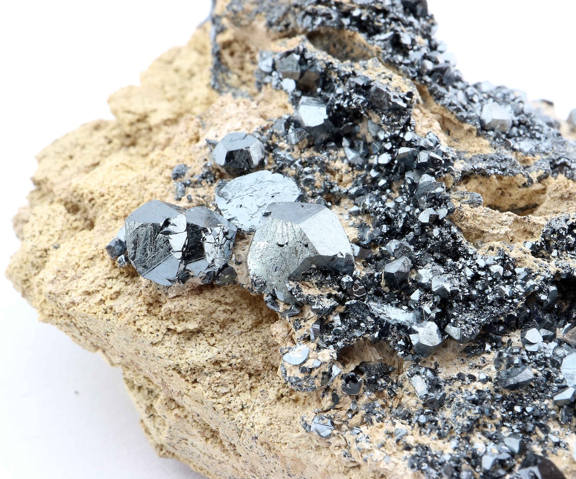 Aesthetic Hematite on Matrix, N'chwaning II, South Africa - Etsy