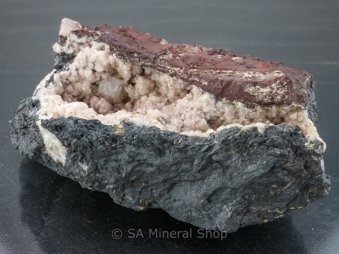 Calcite Rhombs in Calcite Matrix Vug, N'chwaning II, South Africa - Etsy