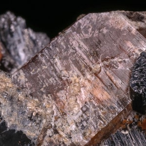 Hyalite, Schorl and Goethite Psm After Siderite Cluster, Erongo Mnt ...