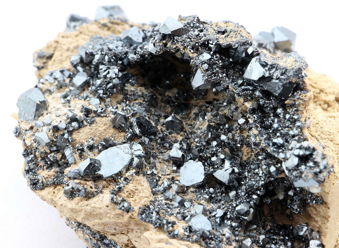 Aesthetic Hematite on Matrix N'chwaning II South Africa - Etsy