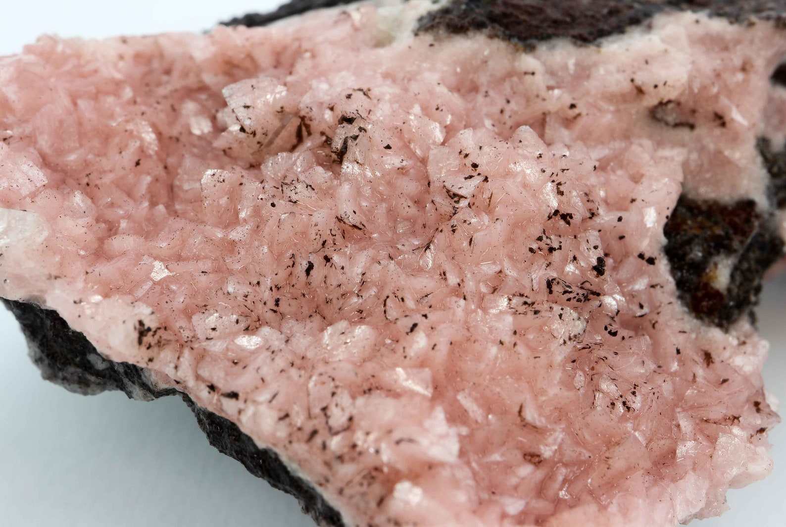 Rhodochrosite Rhombs on Manganese Wessels Mine South Africa - Etsy