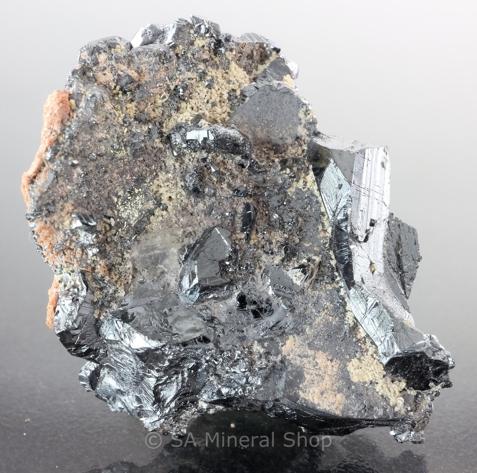 Lustrous Hematite Thumbnail on Matrix, N'chwaning II, South Africa - Etsy