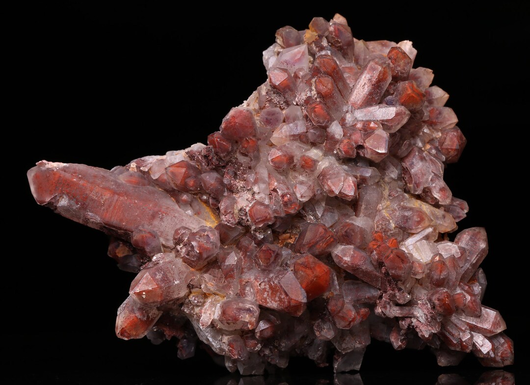 Red Hematite Incl Quartz Cluster, Orange River Area, Karas Region ...