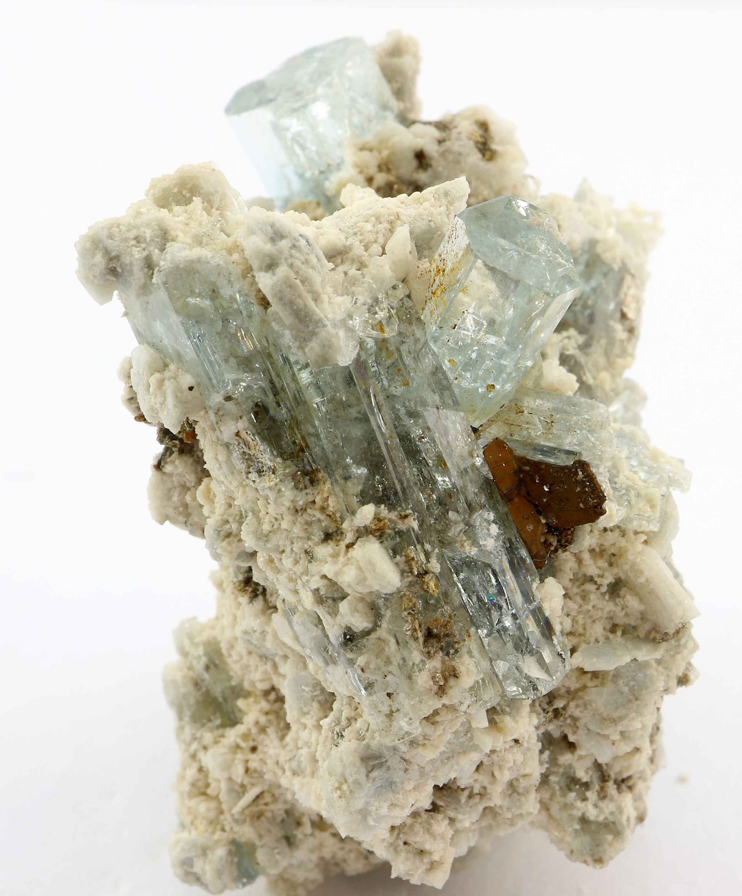 Aquamarine in Feldspar, Erongo Mnt, Namibia - Etsy