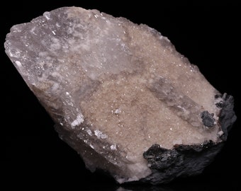 Calcite on Manganite Matrix, N'chwaning II, Northern Cape South Africa ...