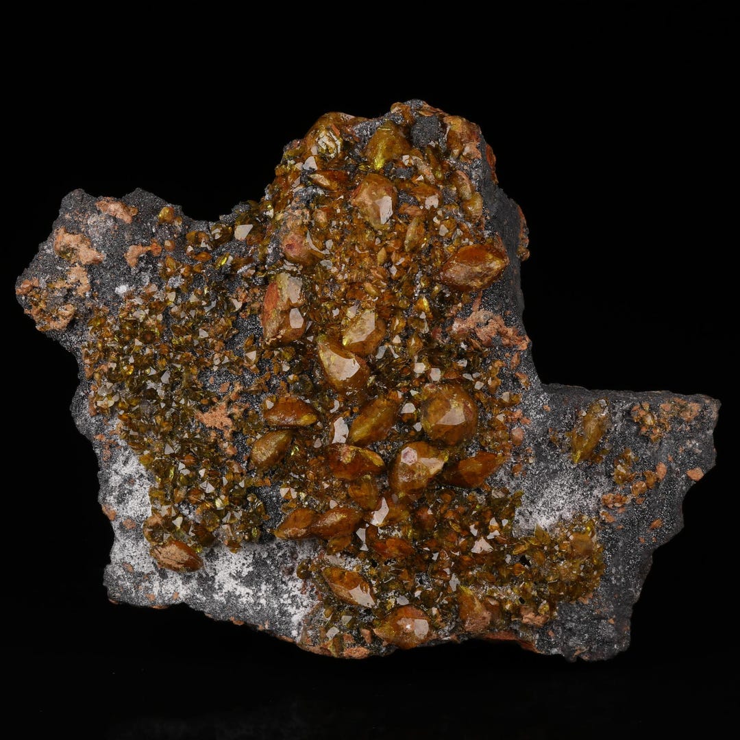 Sturmanite on Matrix, N'chwaning II, Kalahari Manganese Field, South ...