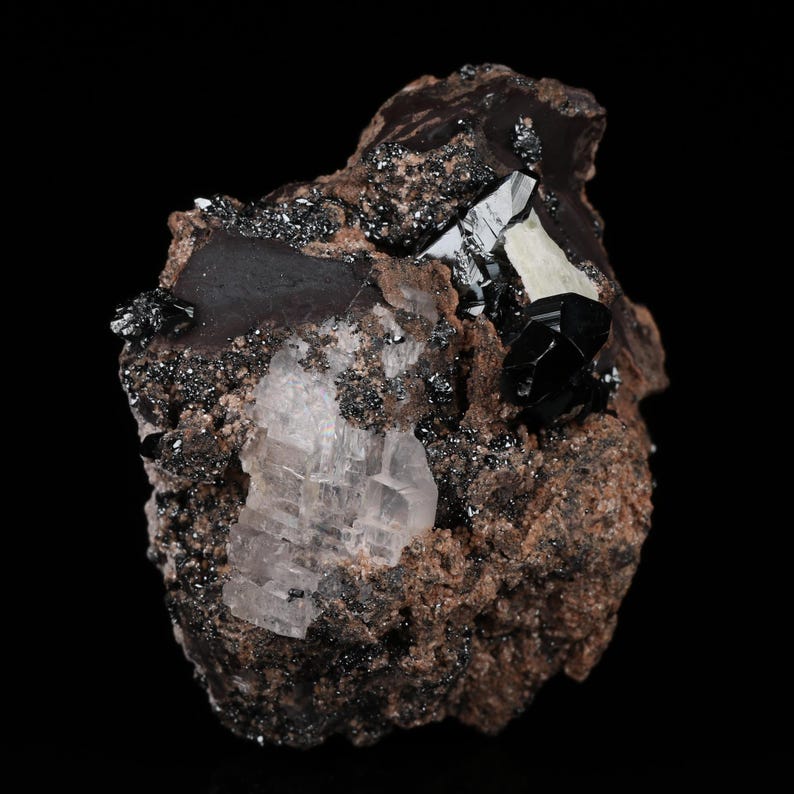 Hematite on Matrix, N'chwaning II, Kalahari Manganese Field, South ...