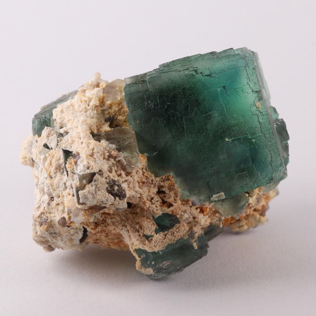 Frenkel Defect Fluorite on Matrix, Okorusu Mine, Otjiwarongo ...