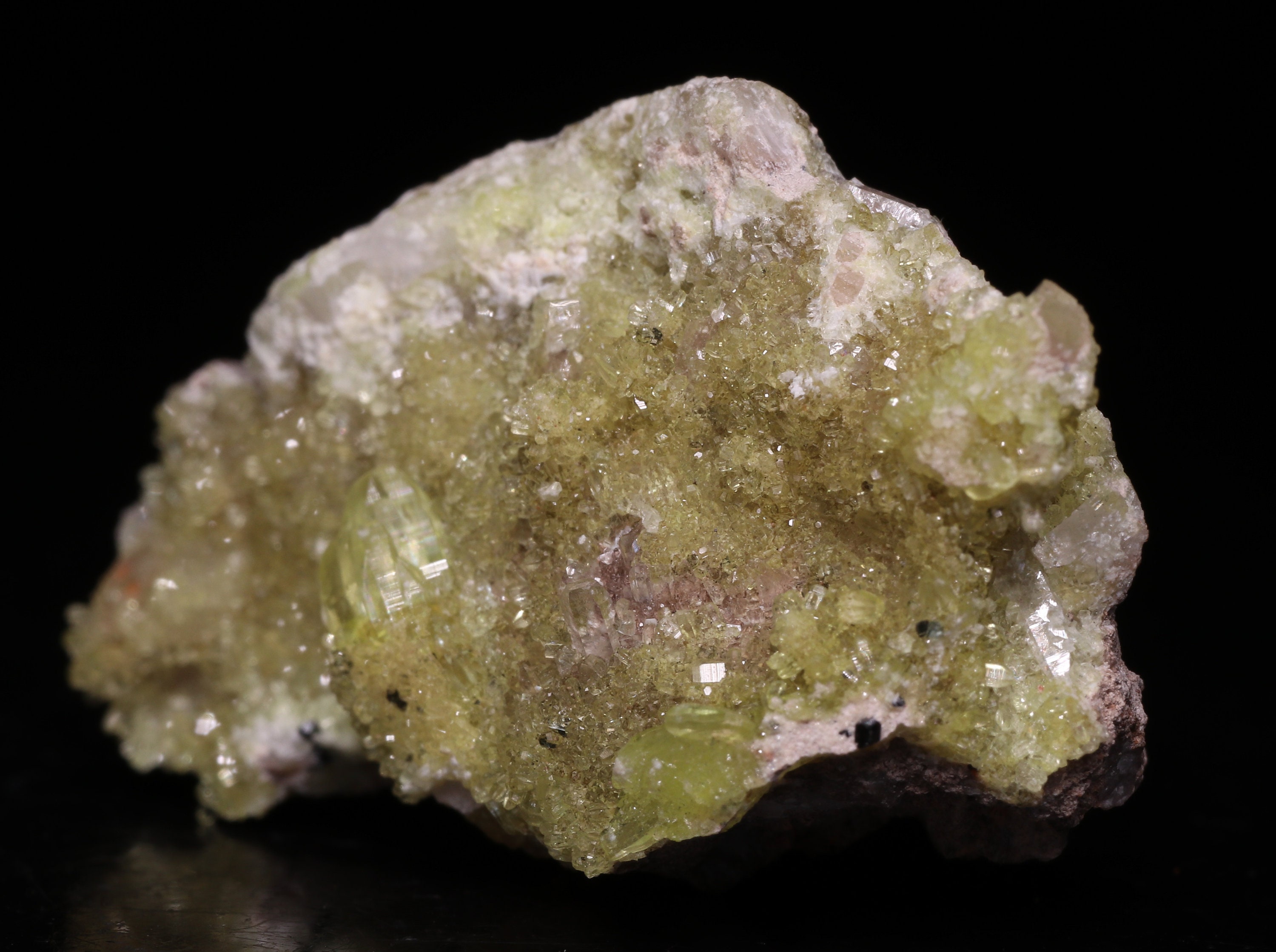 Ettringite and Sphenoidal Manganite on Thumbnail Matrix | Etsy