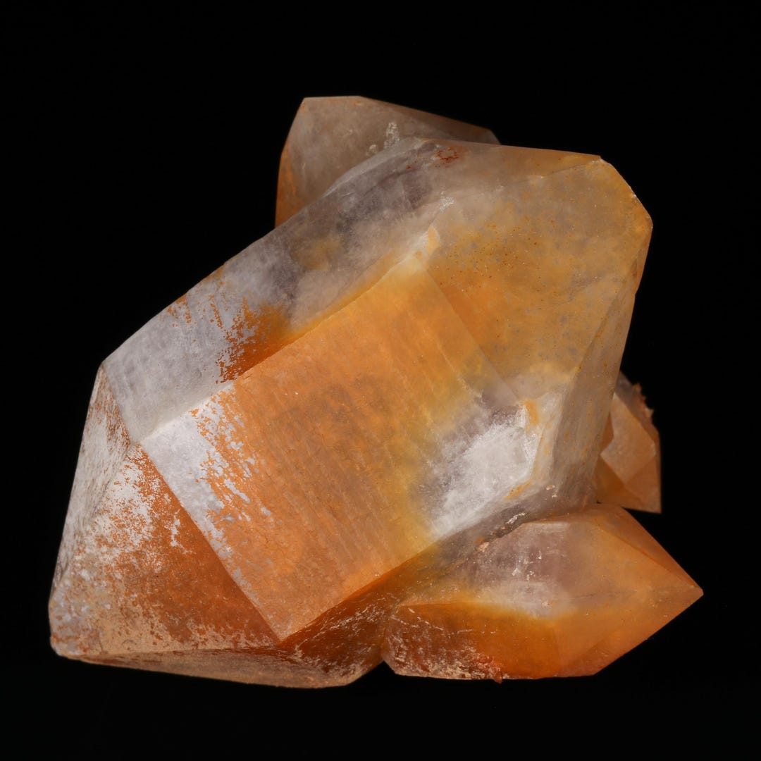 Goethite Stained Quartz Cluster, Orange River Area, Northern Cape ...