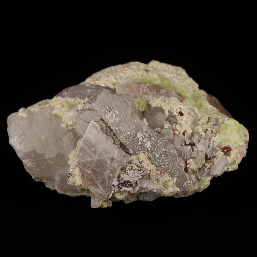 Calcite With Ettringite, Wessels Mine, Kalahari Manganese Field, South ...