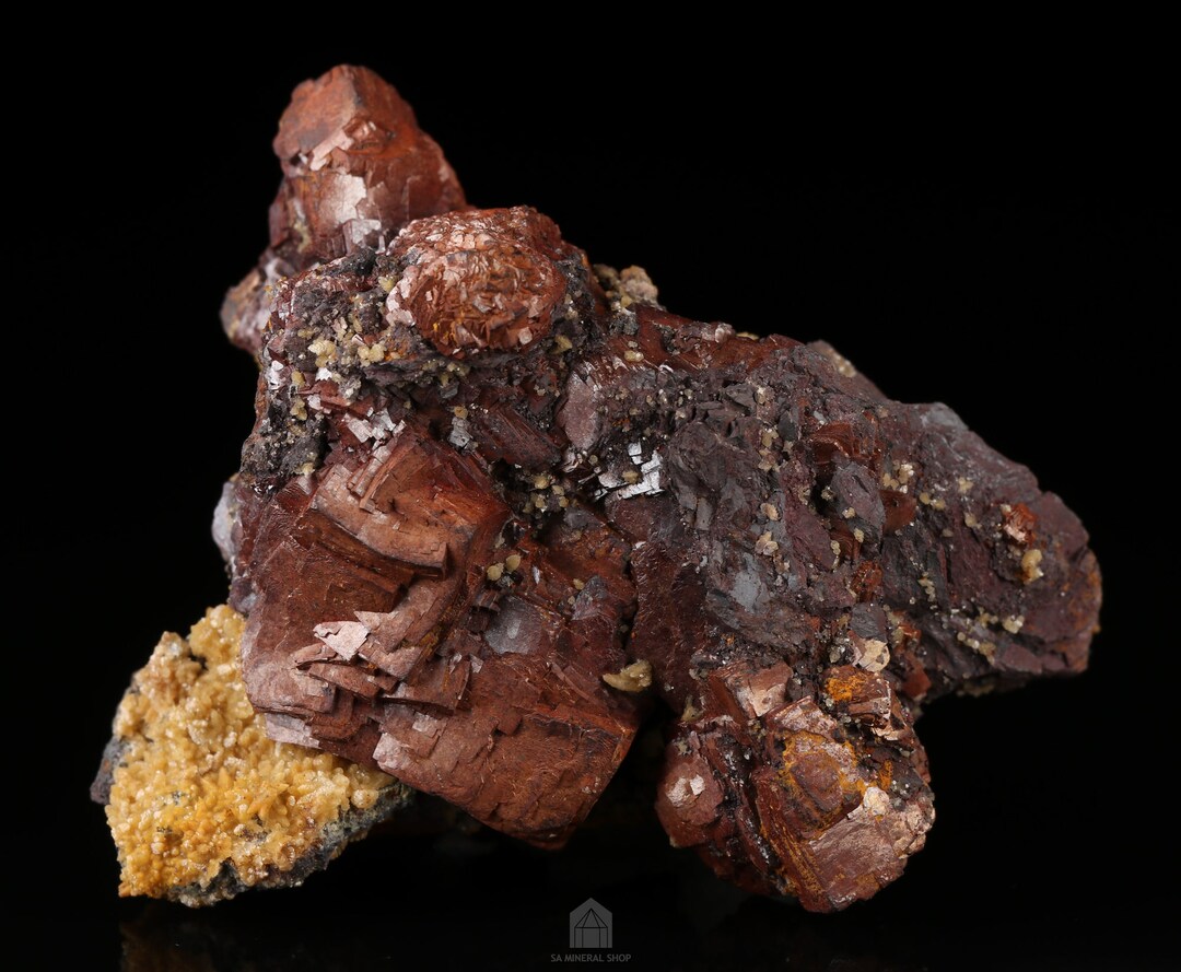Goethite Psm Pyrite With Calcite, N'chwaning II, Kalahari Manganese ...