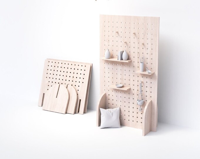 DIY Portable Pegboard Display Digital Plans - Etsy