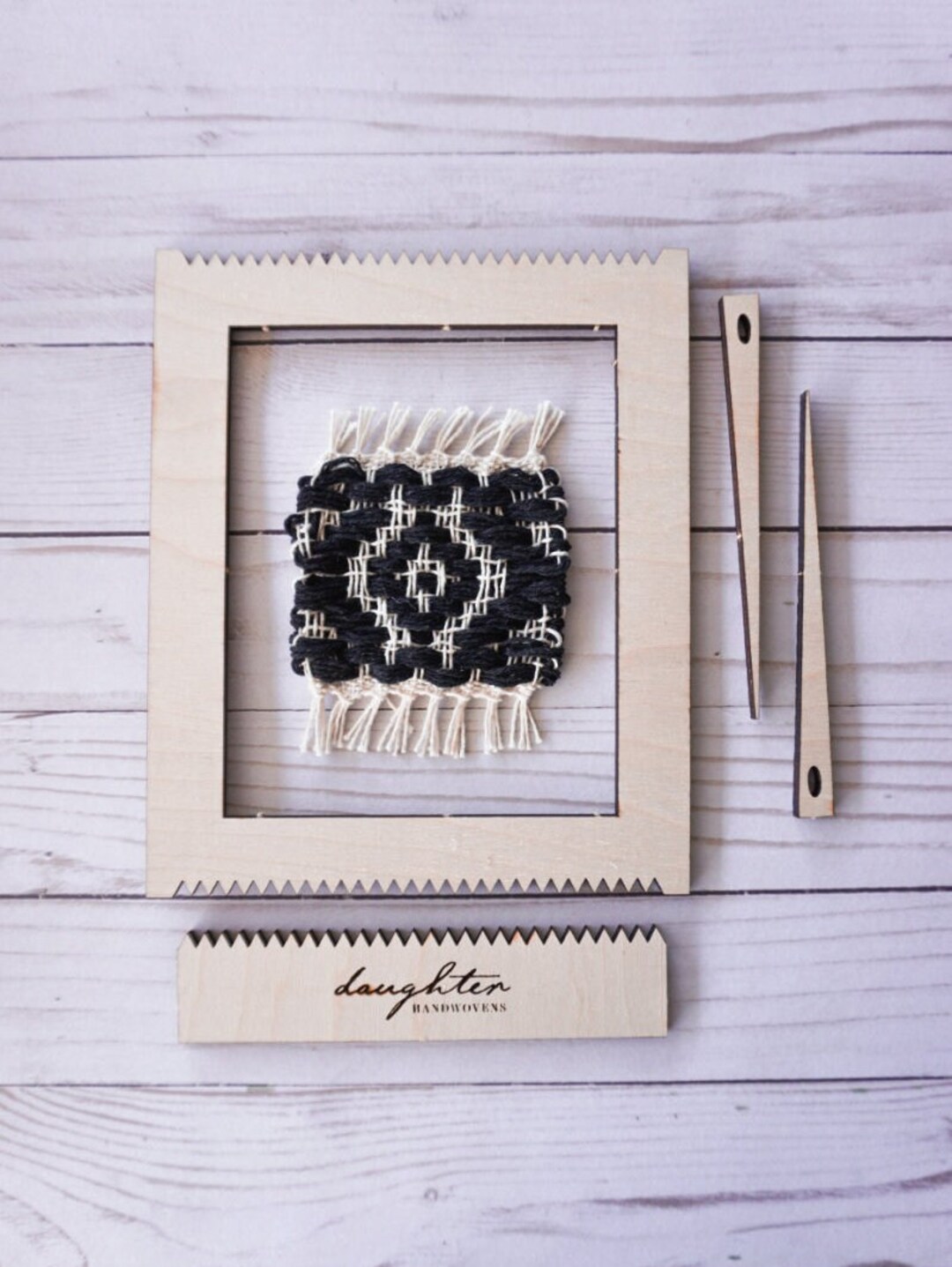 DIY Coaster Weaving Kit - Etsy