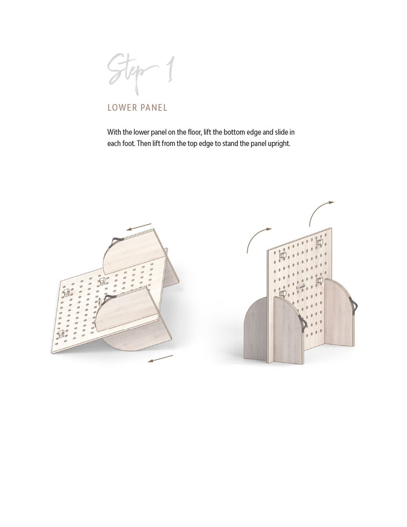 DIY Portable Pegboard Display Digital Plans - Etsy