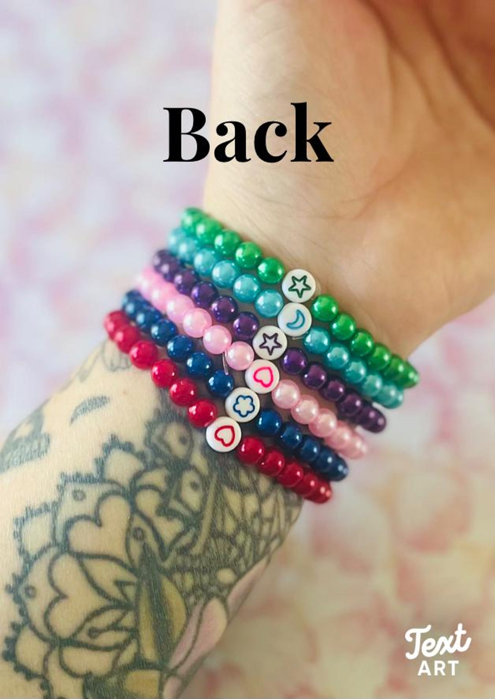 PERSONALISED GIRLS BRACELETS, Kids Beaded Bracelets, Custom Bracelets ...