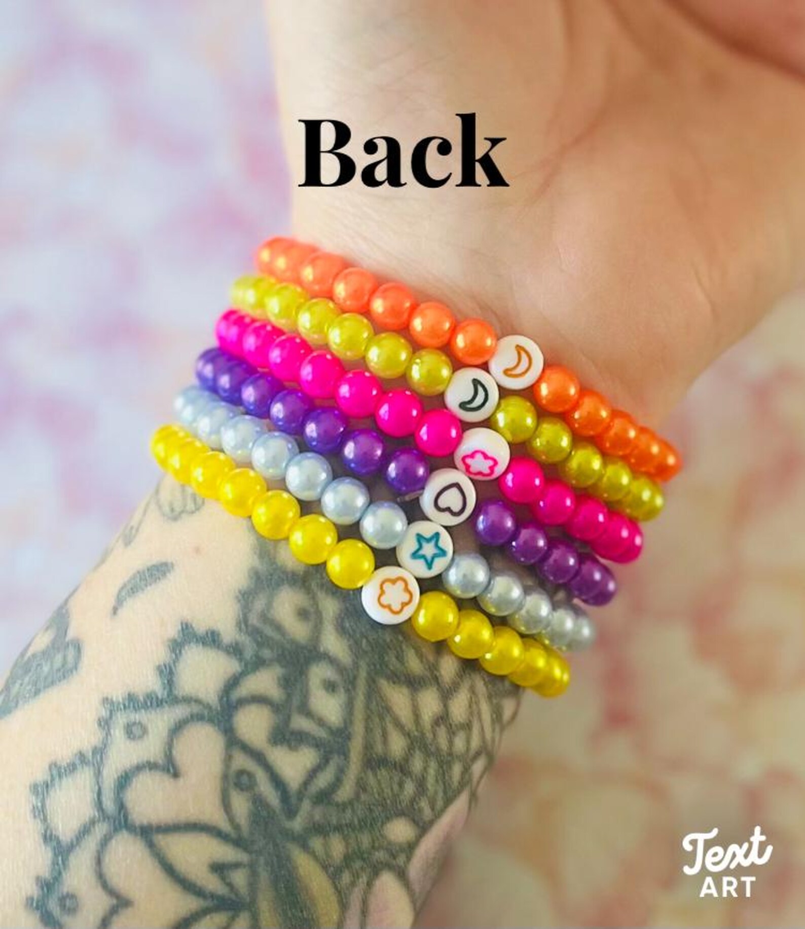 PERSONALISED GIRLS BRACELETS, Kids Beaded Bracelets, Custom Bracelets ...