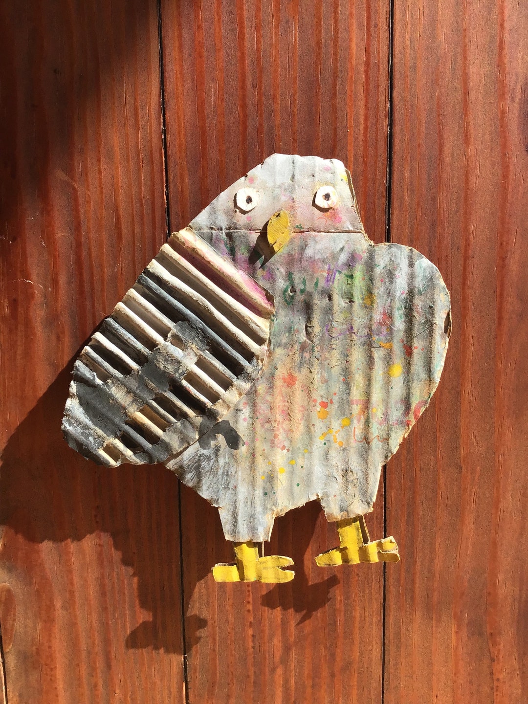 Cardboard Pigeon 19 Pigeon Wall Art Bird Art Pigeon Art - Etsy
