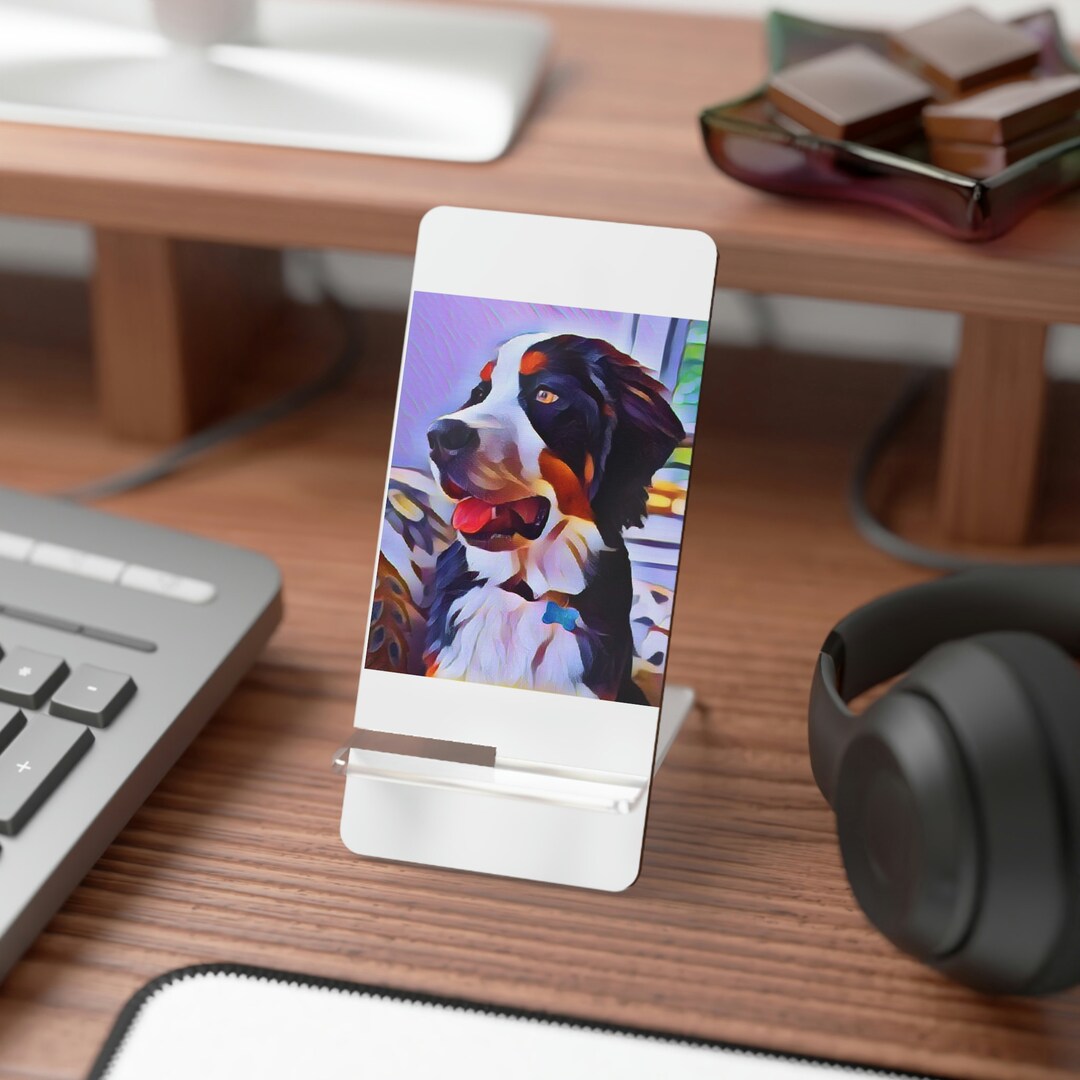 Bernese Mountain Dog Mobile Display Stand for Smartphones - Etsy