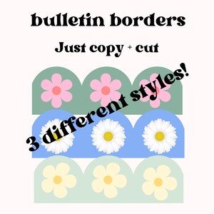 Printable Classroom Borders Instant Download for Teachers Creative ...