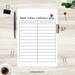Editable Parent Teacher Conference Sign-in Sheet Template | Canva ...