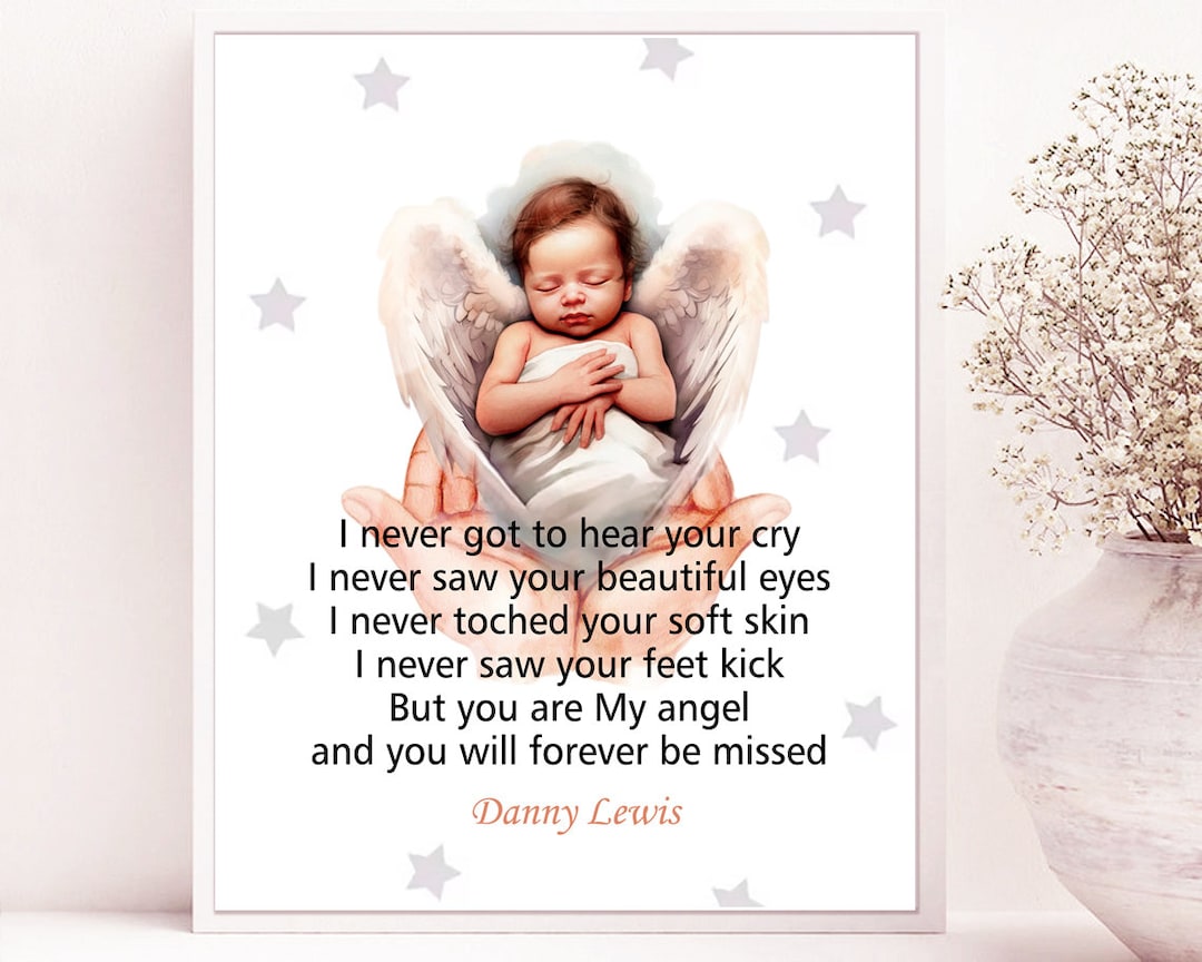 Loss of Baby | Stillborn | Sympathy Gift | My Little Angel | Always in ...