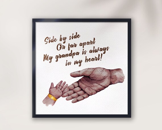 Poem for Granddad African American Family Picture for - Etsy