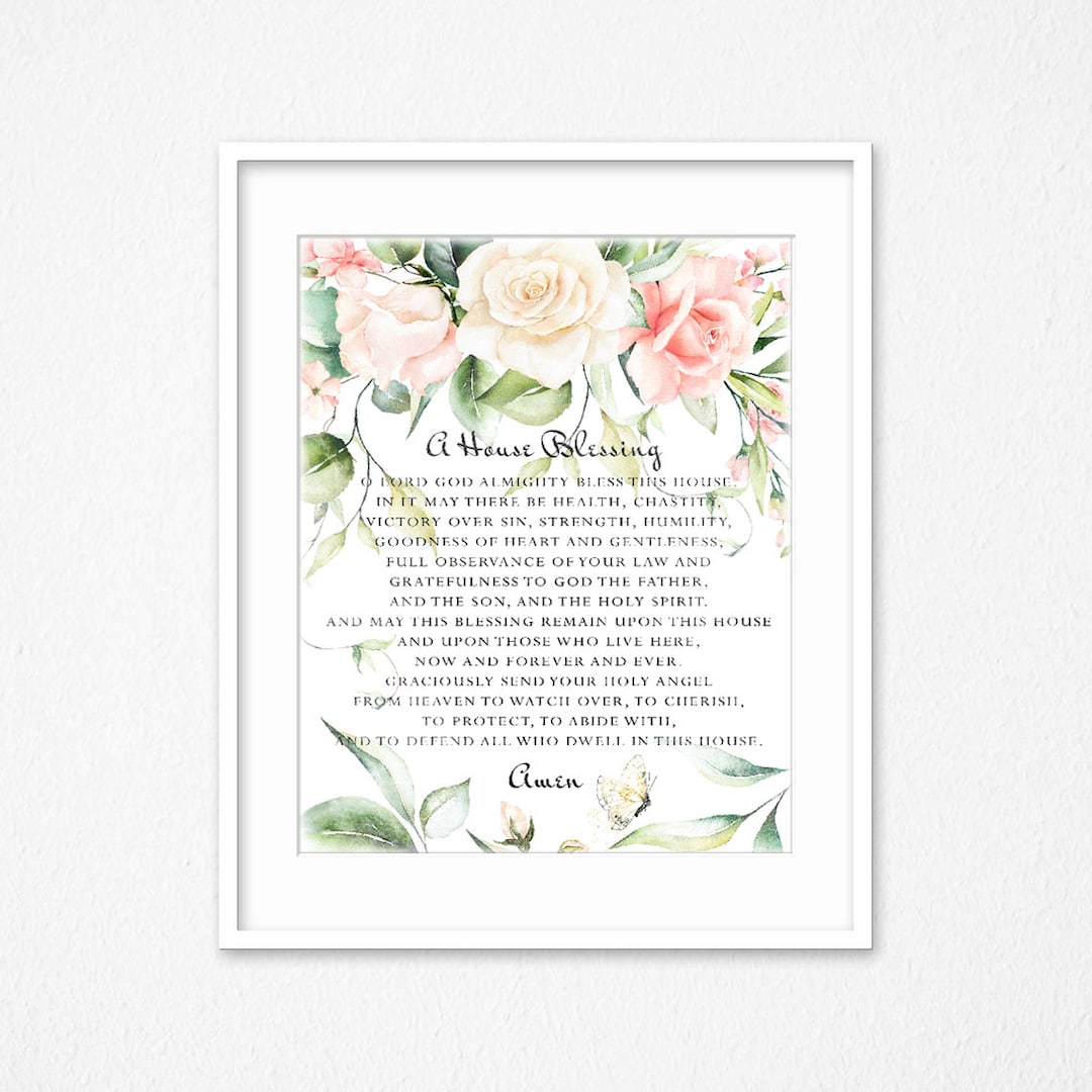 House Blessing Prayer Picture, Bible Verse, Blessing New House ...