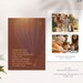 Bronze Funeral Program Template for Young Man Dove Sympathy - Etsy