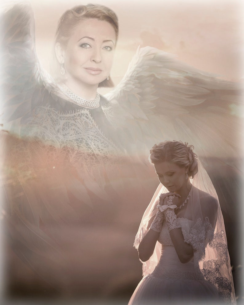 Add Angel Wings to a Deceased Family Member, Add a Deceased Loved One ...