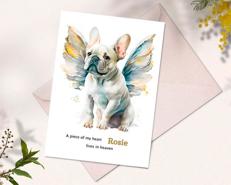 Pet Loss | French Bulldog Loss | A Piece of My Heart Lives in Heaven ...