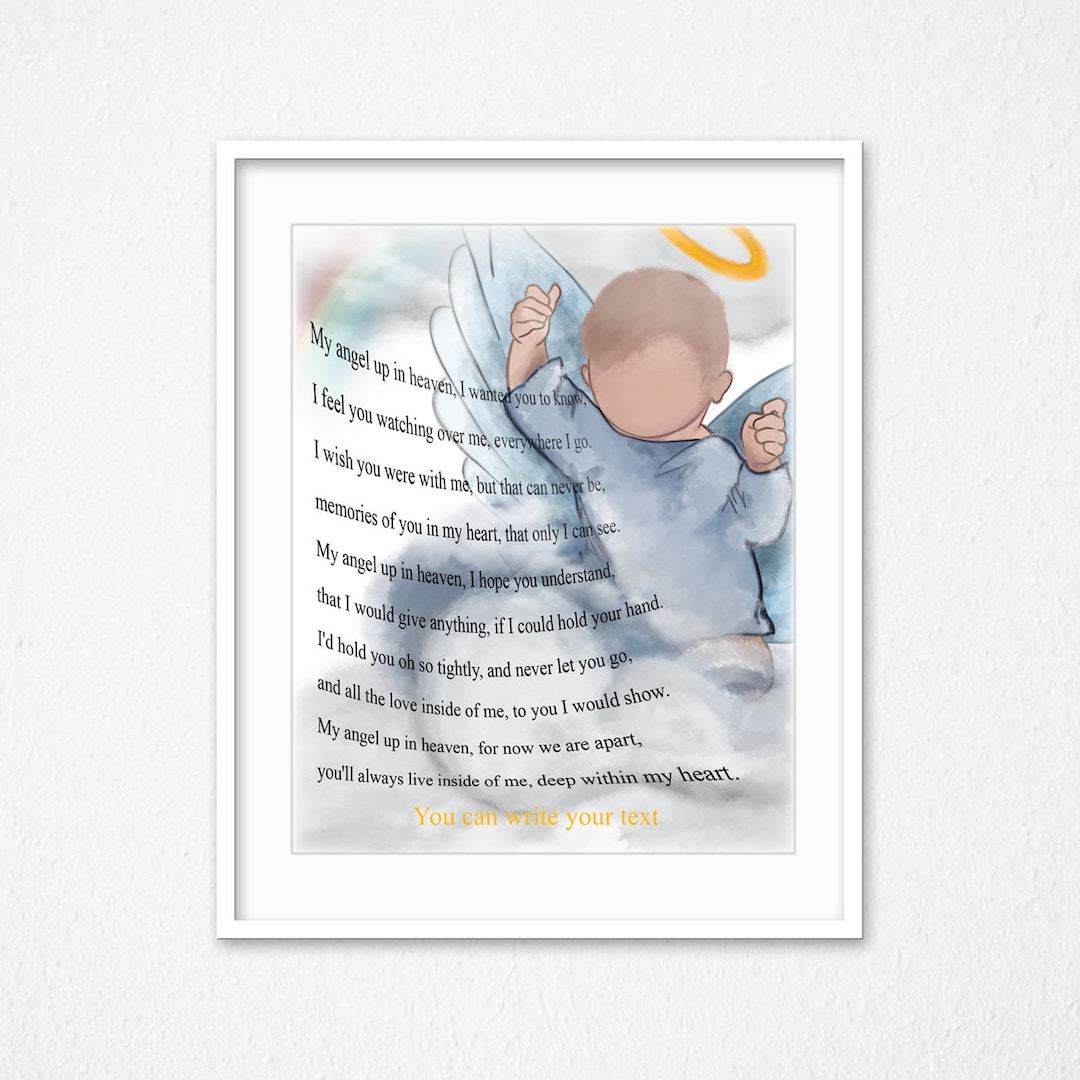In Memory of Baby, Child | Loss of Baby Gift | Child Baby Memorial | My ...