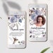 Delicate Digital Funeral Program Template for Women, Funeral Programe ...
