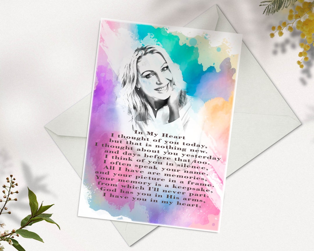 Poema de recuerdo / Poema para difuntos / Pensé en ti hoy / Cuadro de ...